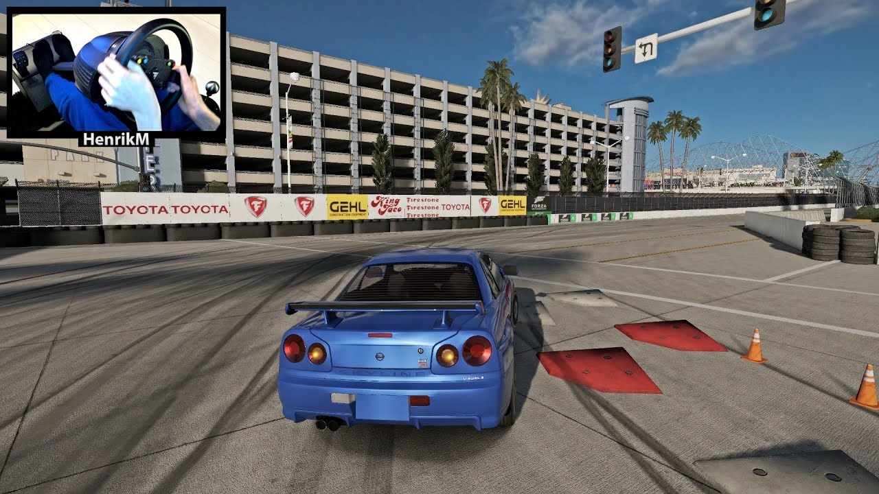 Nissan Skyline GT-R R34 V-Spec (Forza Motorsport 7) - YouTube