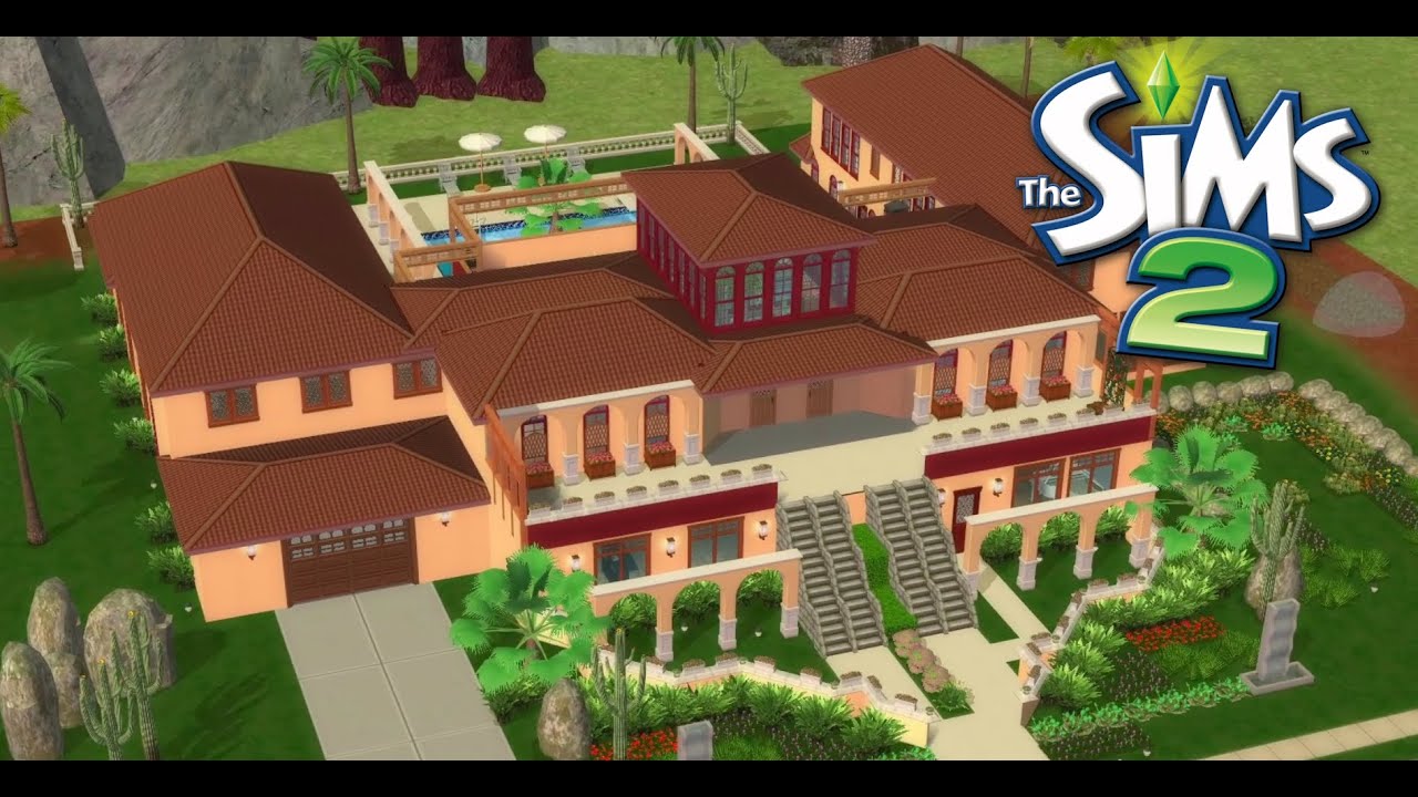 The Sims 2 Speed Build - Sweet Sun Vineyards Ranch - with upbeat ...