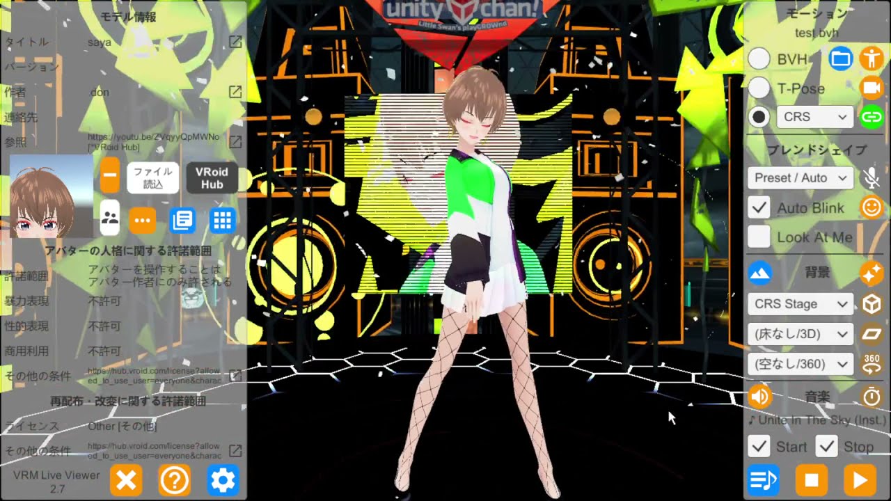 【超簡単】【VRoid】【MMD】1人version 【VRM Live Viewer】【ダンス設定方法付き】 - YouTube