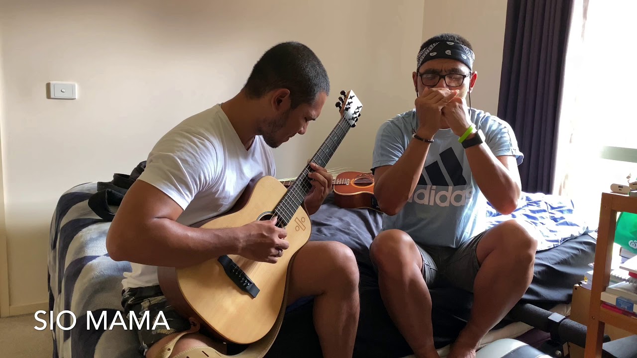 Sio Mama - Maluku Traditional | Guitar & Harmonica cover ft. JIM - YouTube
