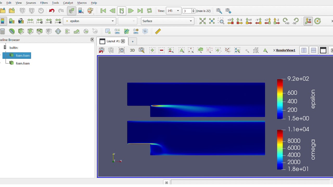 k Epsilon and k Omega converging. - YouTube