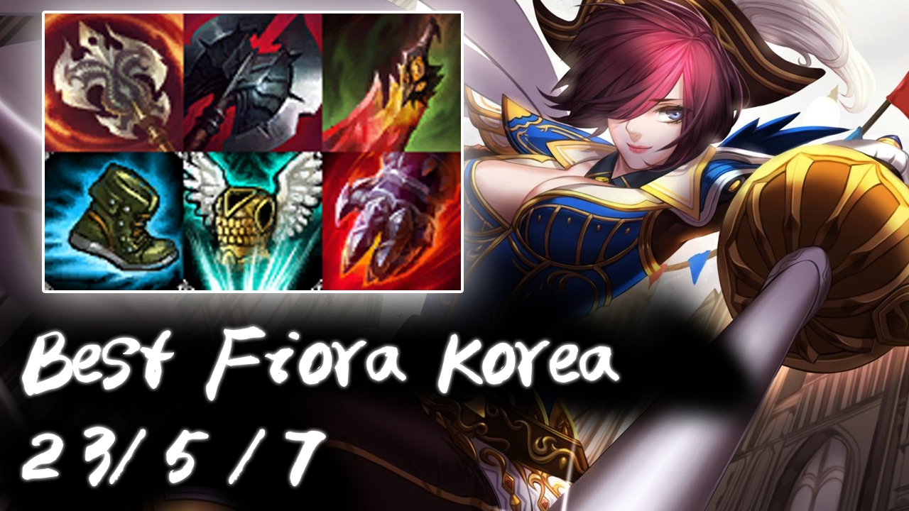 Best Fiora Korea Top vs Rumble | Korea High Elo Replays - YouTube