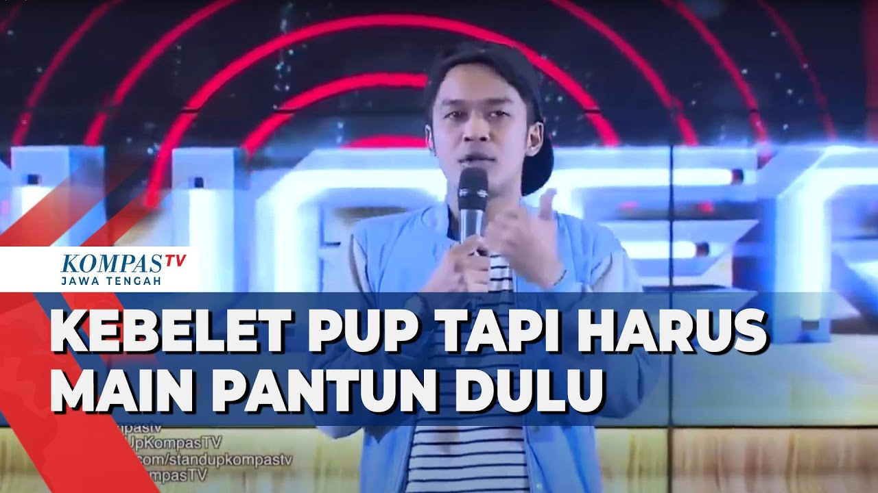 Stand Up Dicky : Kebelet Pup Tapi Harus Main Pantun Dulu - YouTube