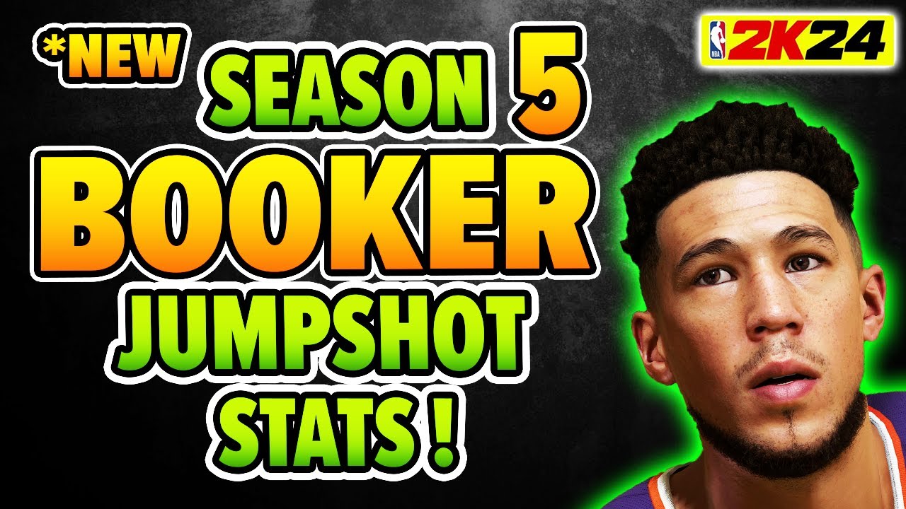 Devin Booker Jumpshot Base NBA 2K24 Season 5 - YouTube
