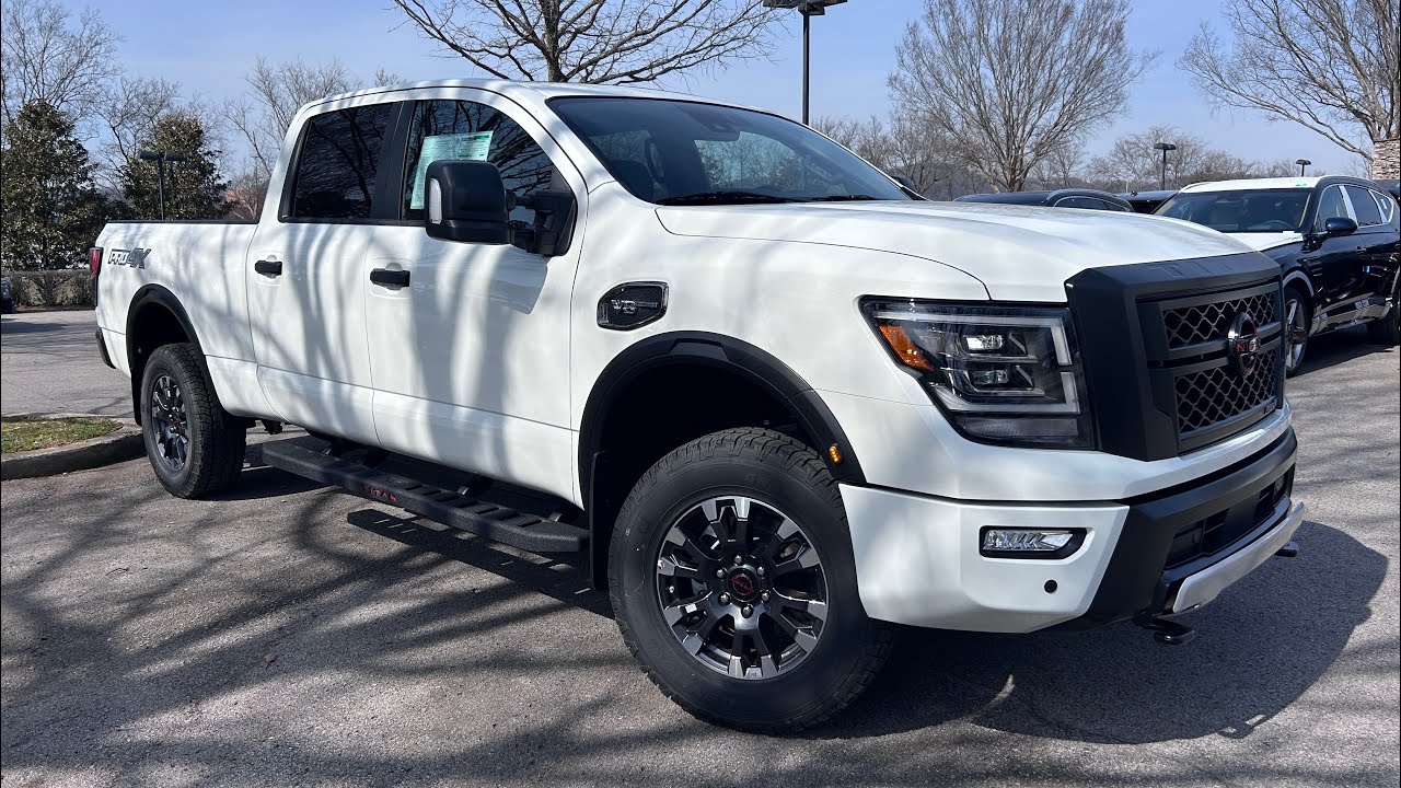 2024 Nissan Titan XD PRO-4X POV Test Drive & Review - YouTube