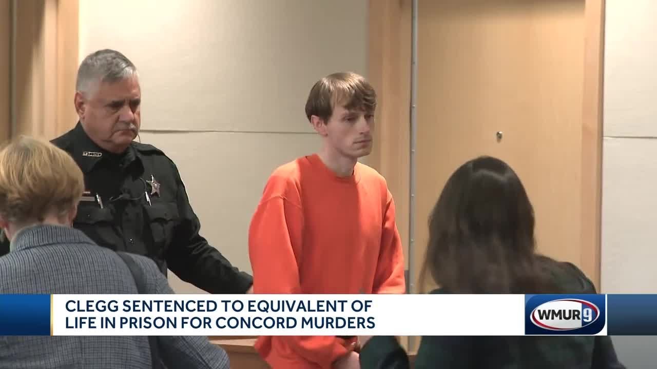 Logan Clegg sentenced to up to life in prison for killing Concord ...