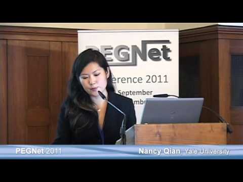 PEGNet 2011 06 part 6/6 Keynote Nancy Qian - YouTube