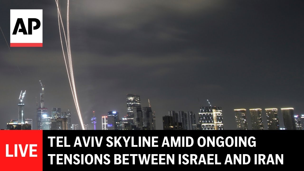 LIVE: Tel Aviv skyline amid ongoing tensions between Israel and Iran ...
