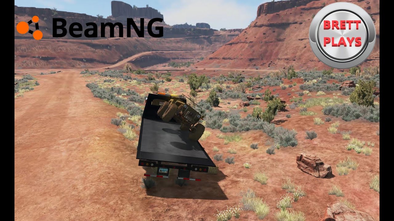 Big Rig Tow - BeamNG.drive Multiplayer - YouTube
