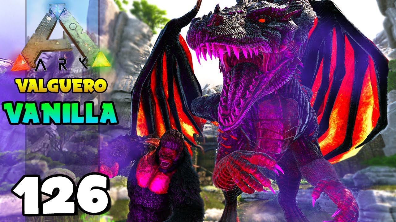 ENFRENTANDO O BOSS VALGUERO ALPHA !!! ARK: VALGUERO (VANILLA) 126 - YouTube