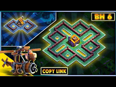 NEW BEST! BH6 Base (Stage 1 & Stage 2) COPYLINK 2023! Builder Hall 6 ...