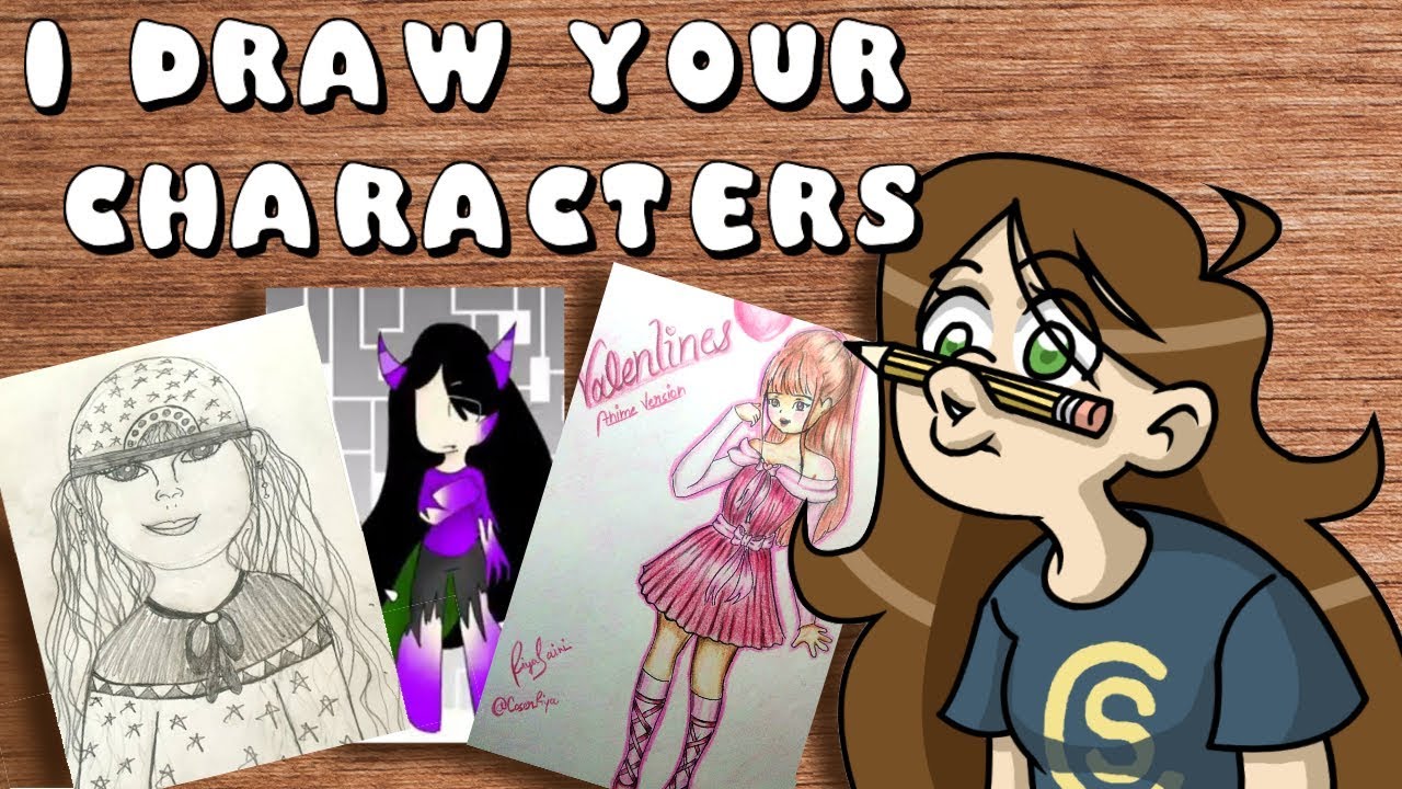 I Draw Your Characters! - Free Draw Friday - YouTube