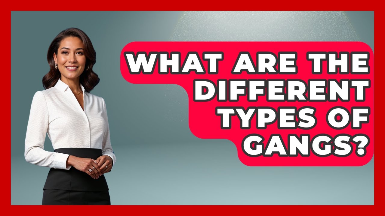 What Are The Different Types Of Gangs? - Jail & Prison Insider - YouTube
