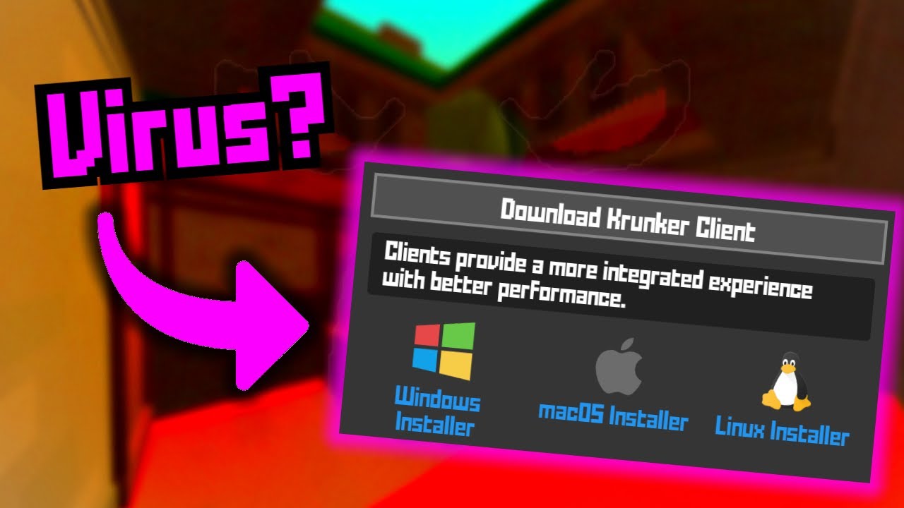 This Krunker Client Gives You A *VIRUS*... - YouTube