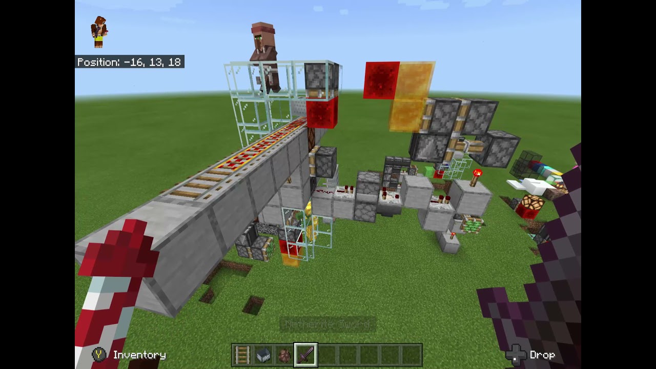 Minecraft Bedrock Villager trading cell with Zombie Converter - YouTube