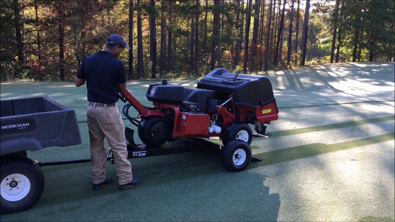 TriTow Trailer - Toro Procore 648 Trailer - YouTube