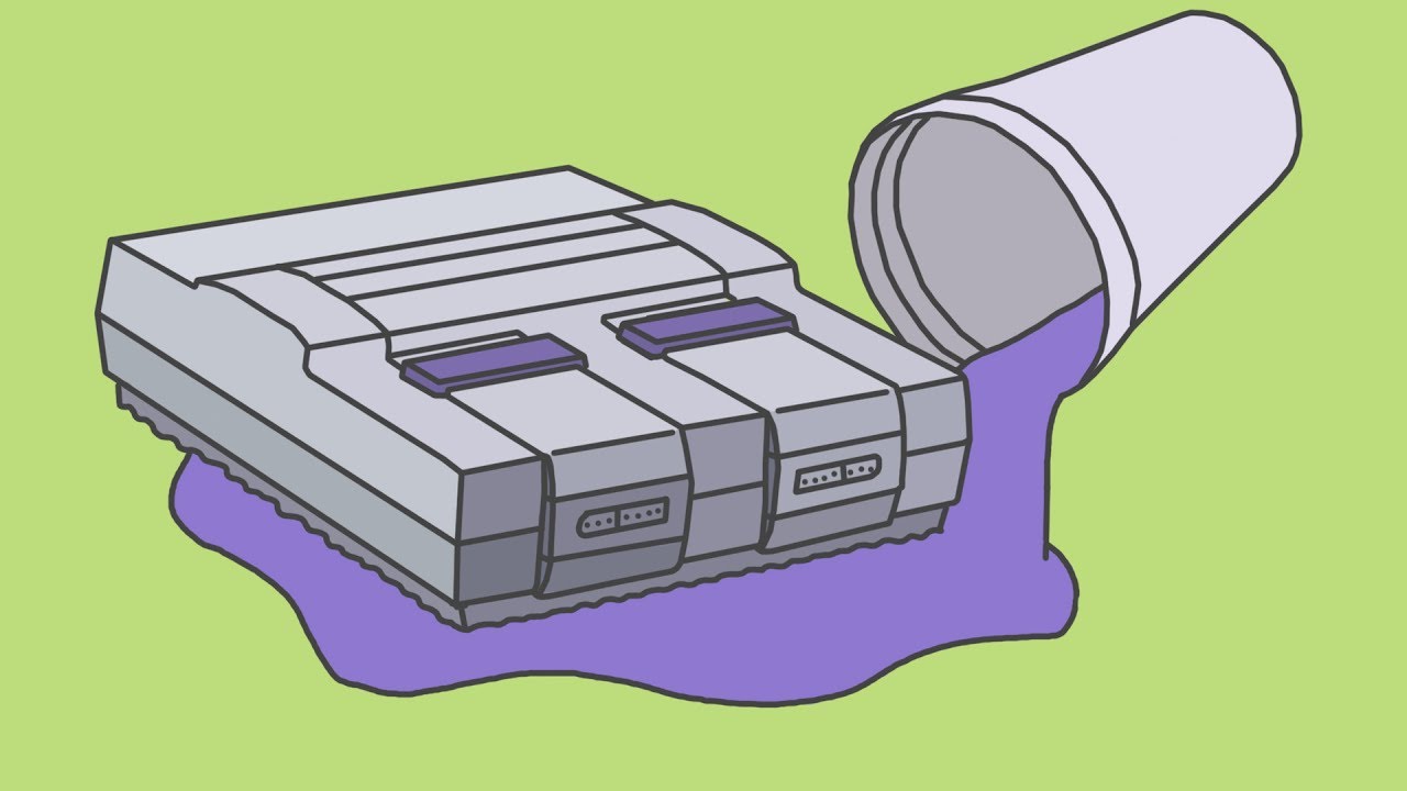 I Spilled Lean on my SNES - YouTube