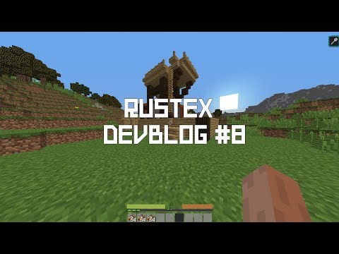 RustEx - Rust in Minecraft. Devblog 8 #rustex - YouTube
