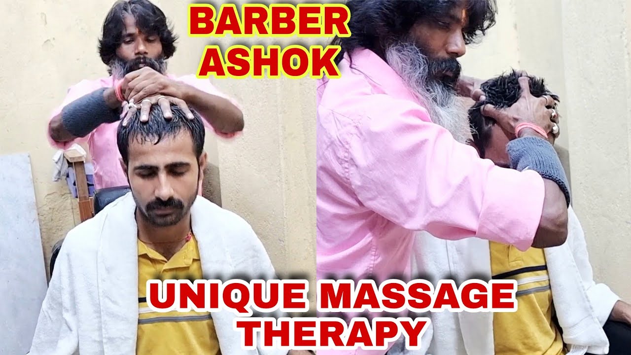 Indian Barber,A Real Massage And Relief To Body,Amazing Massage Therapy ...