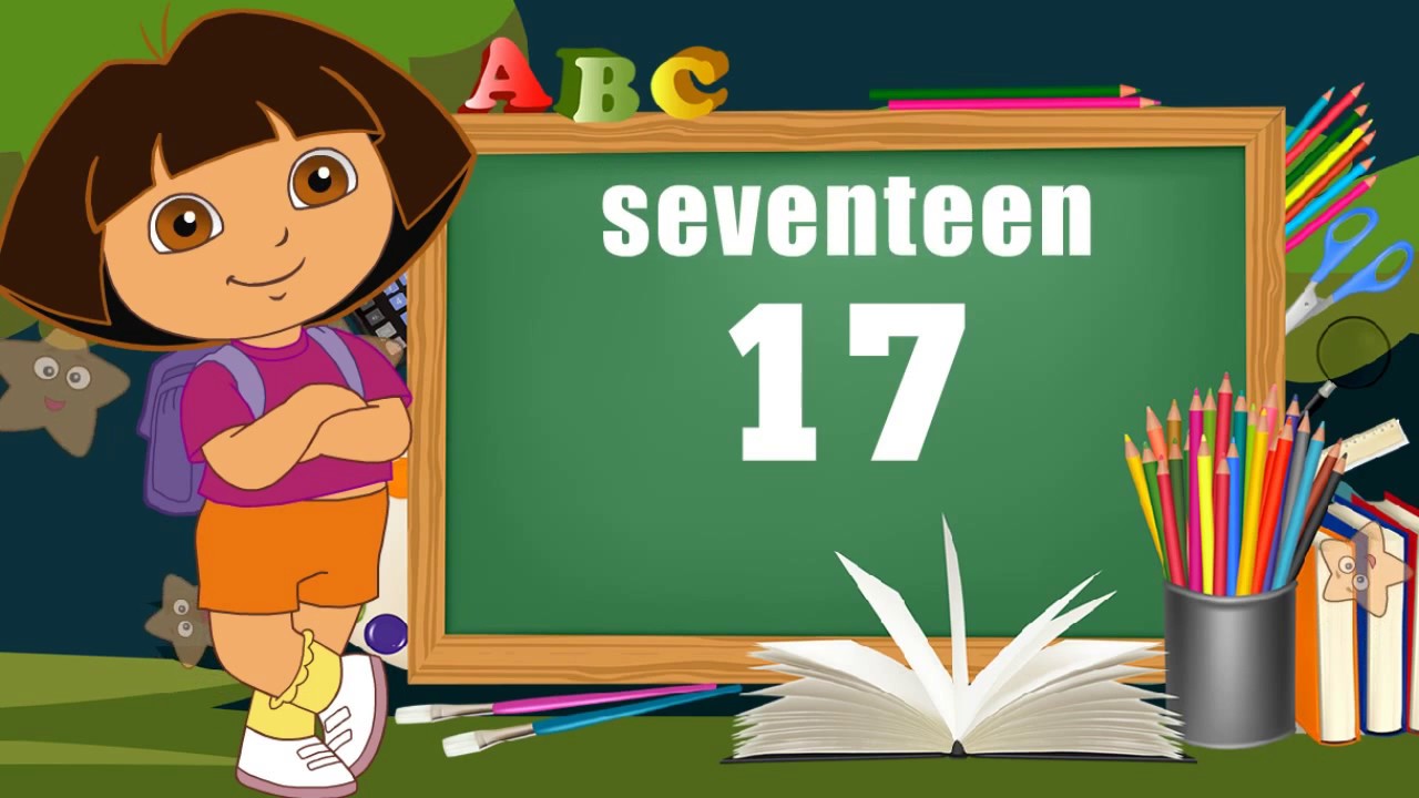 Let's learn numbers with Dora - YouTube