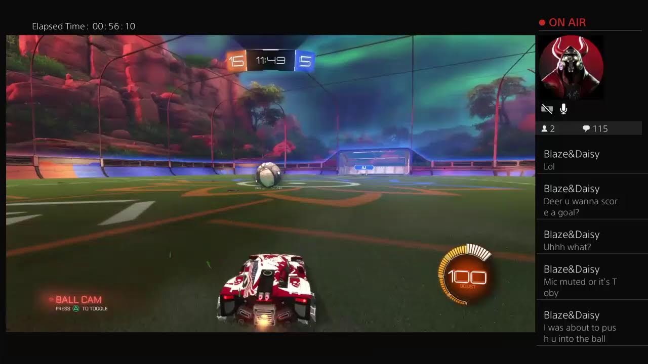 Rocket league with blaze - YouTube
