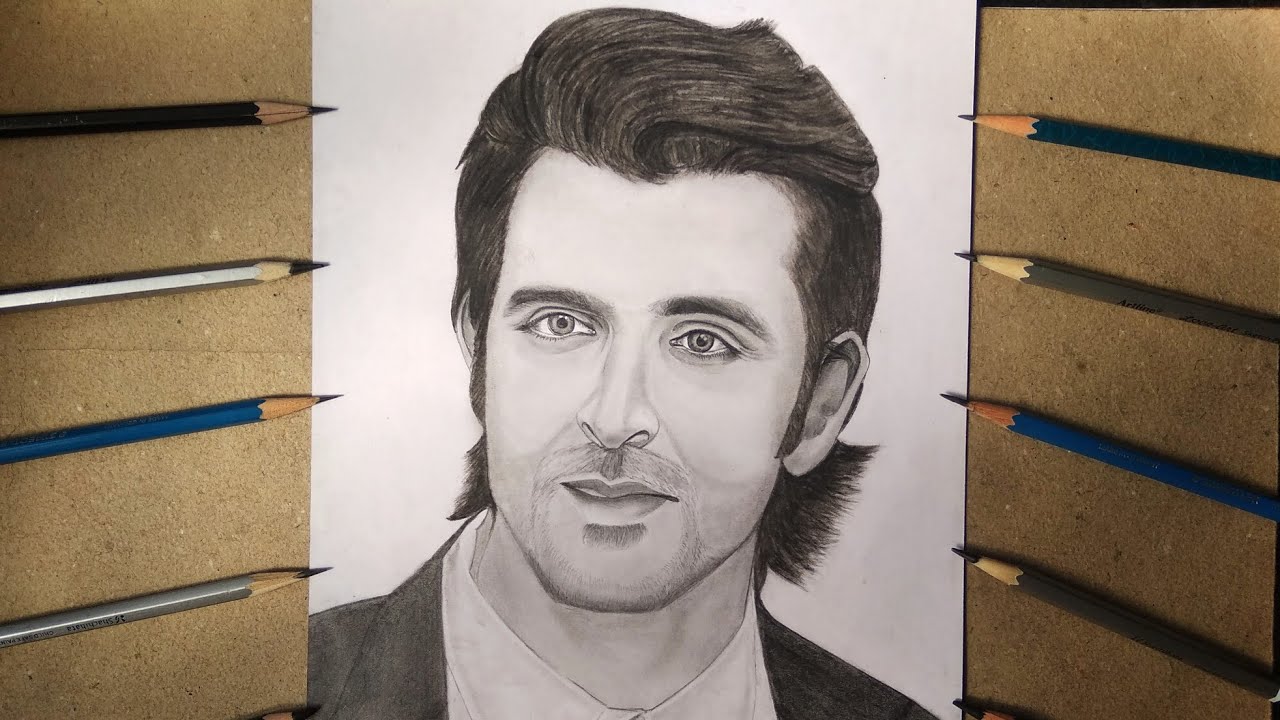 Drawing Hritik Roshan || LokArtist || - YouTube