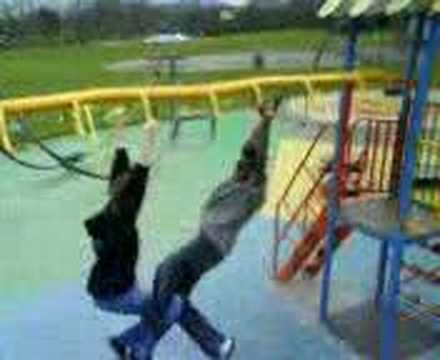 monkey bar fight - YouTube