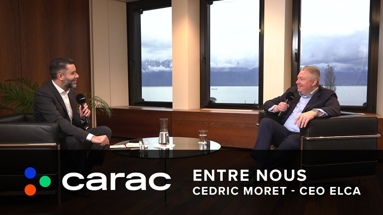 Cédric Moret (CEO ELCA) | Interview for CARAC TV - YouTube