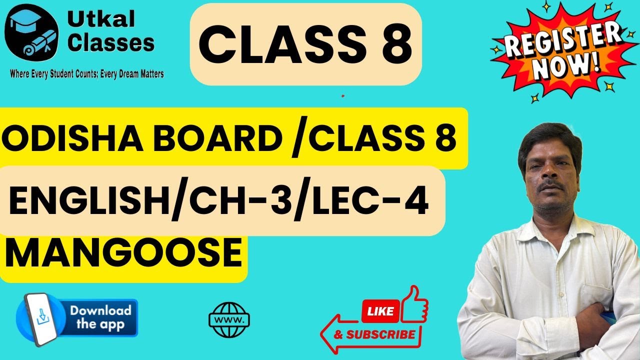 SCIENCE CLASS 8/CHAPTER 1/LEC 4/ ODISHA BOARD @utkalclasses - YouTube
