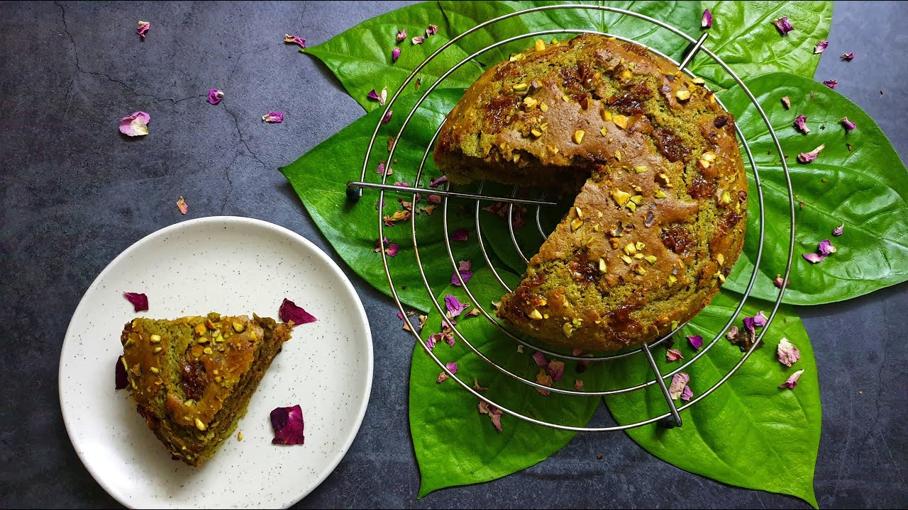 Meetha Paan Gulkand Cake | Betel Leaves Rose Petal Jam Cake - YouTube