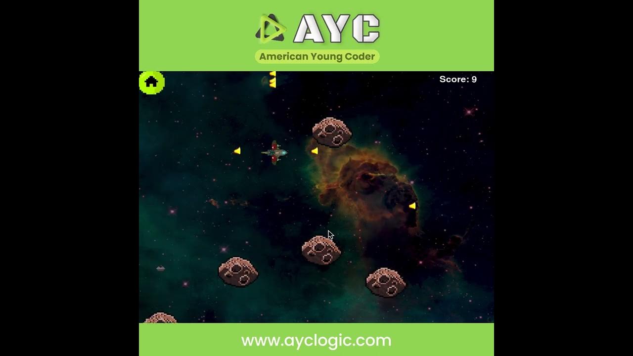 APR 2024 - Python Game Development - Asteroids - YouTube