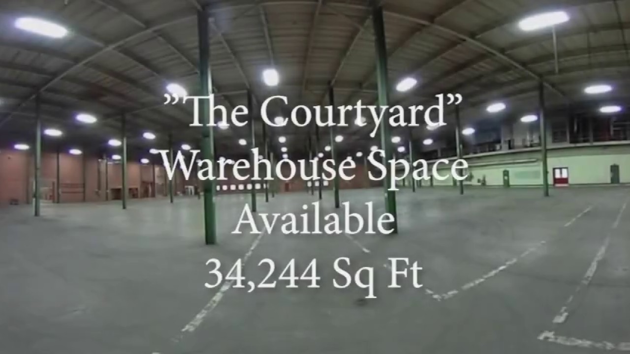 360 Tour - "The Courtyard" - Warehouse Space for Rent - YouTube