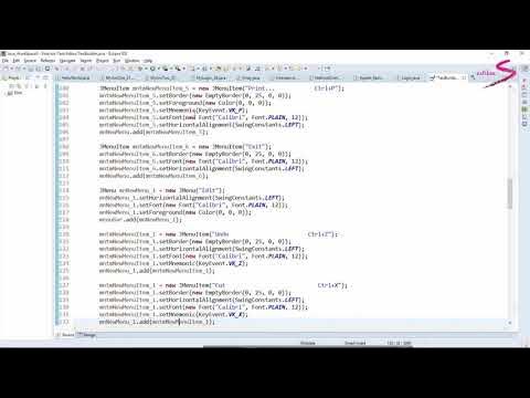 How to create notepad kaise banaye using swing java in hindi. - YouTube