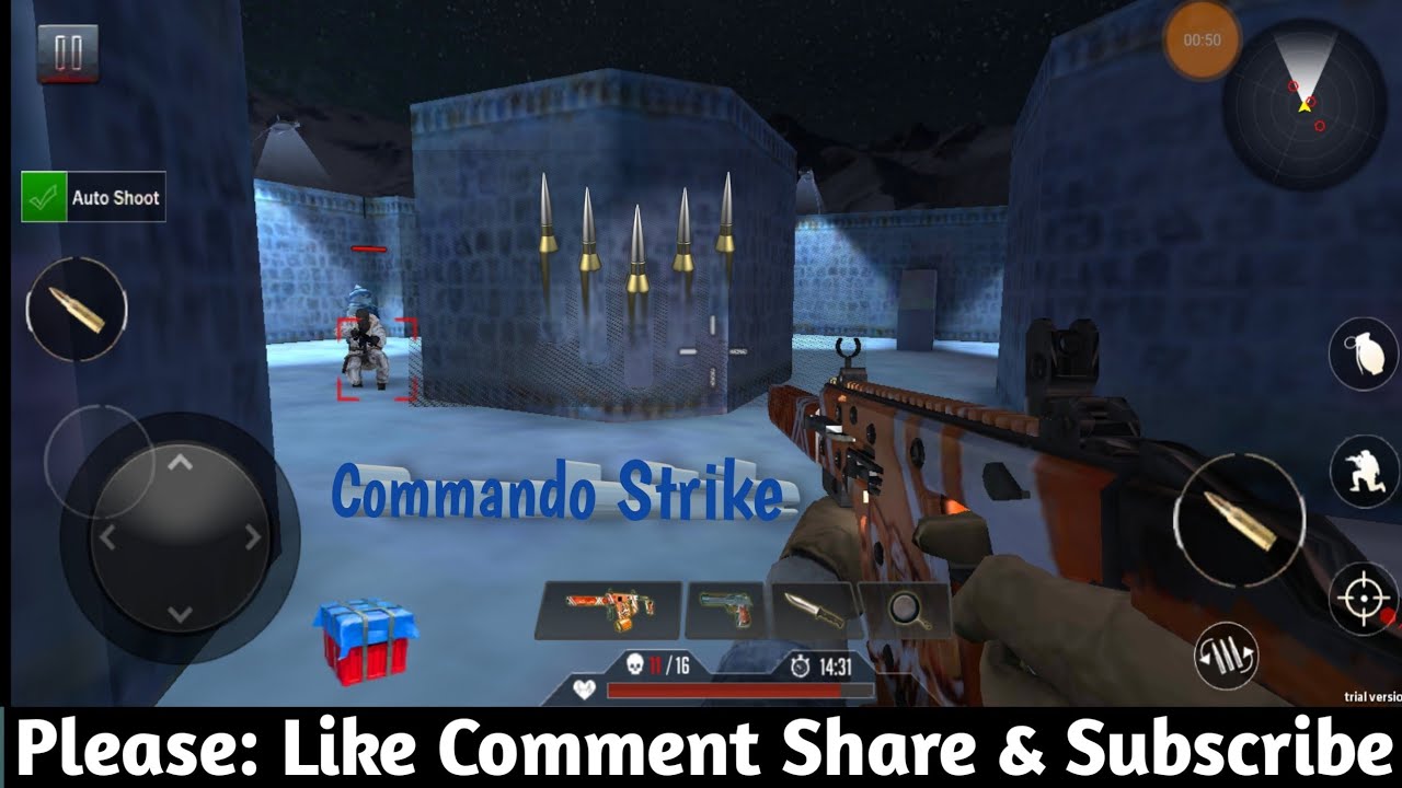 Commando Strike Shooting Game || Level Dustown #02 {Android Gameplay ...
