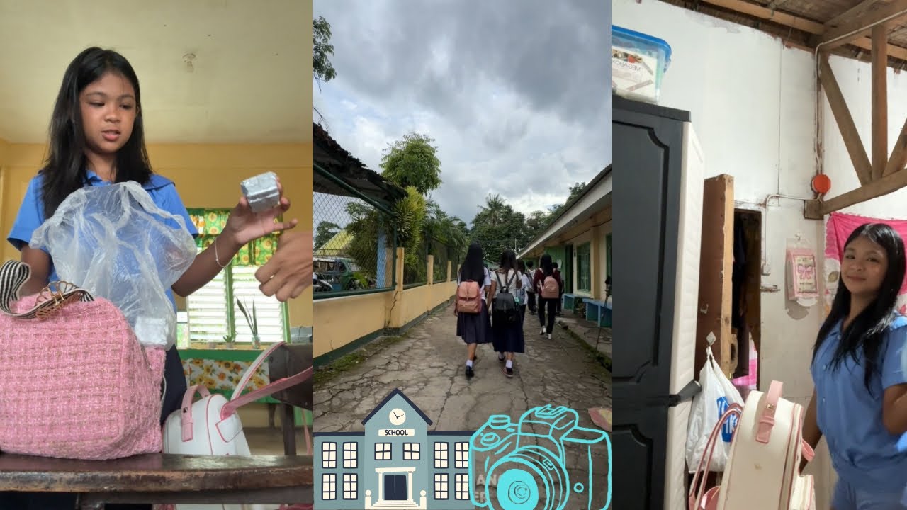 SCHOOL VLOG💗 (nagbenta ako ng graham bar sa mga kaklase ko😍 ...