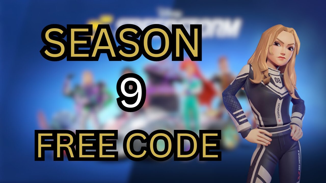SEASON 9 FREE REWARD CODE. disney speedstorm. #disneyspeedstorm # ...