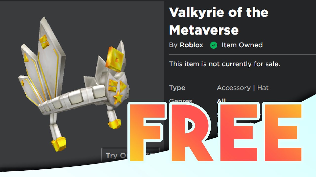 HOW TO GET THE METAVERSE VALK FOR FREE!! (Valkyrie of the Metaverse ...