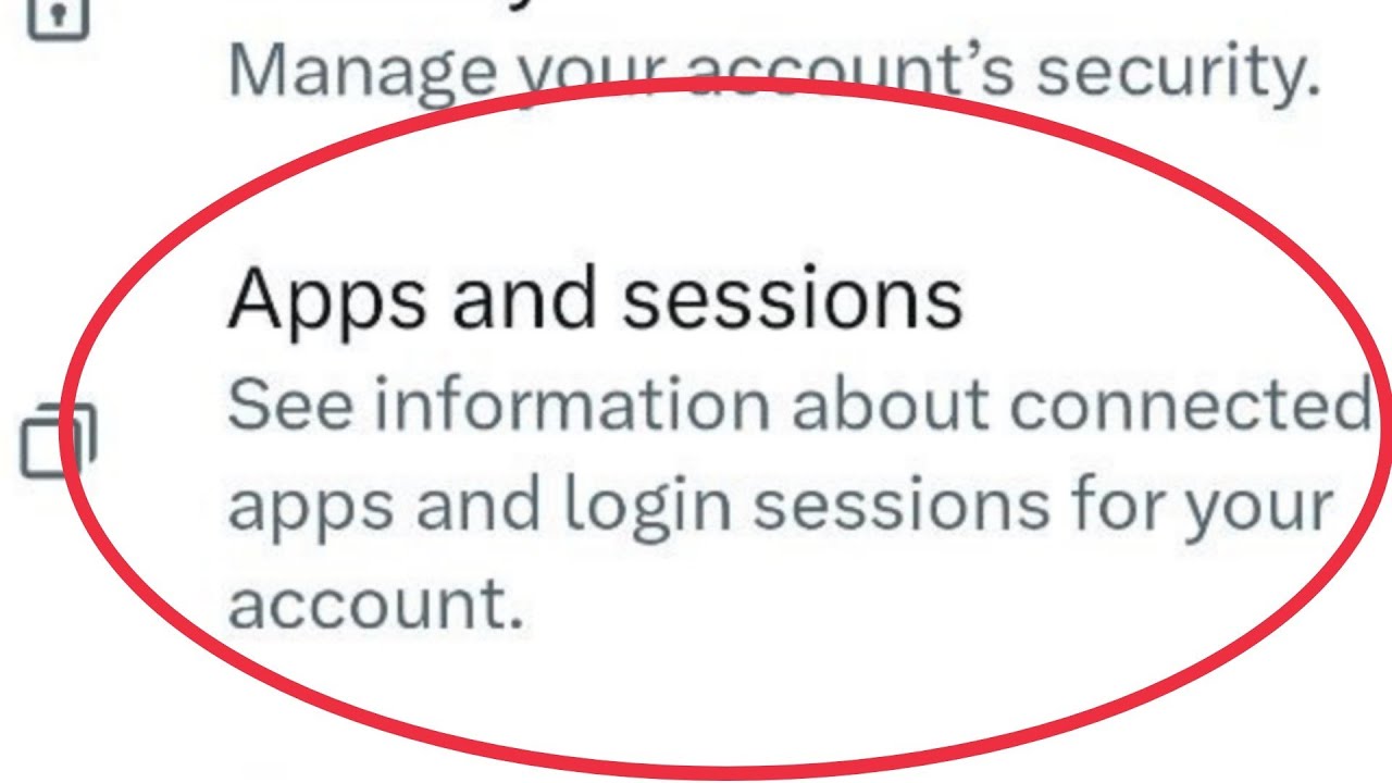 Twitter Apps And sessions Problem Solve - YouTube