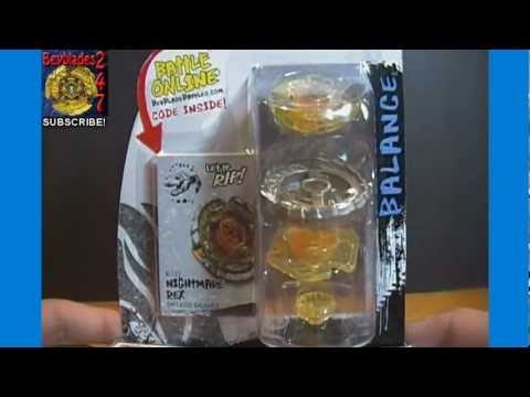 Nightmare Rex SW145SD Beyblade Metal Masters Unboxing B-132 Balance