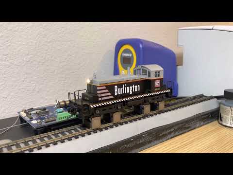 Walthers CB&Q EMD SW1 w/Loksound 5 - YouTube