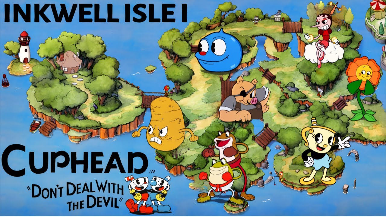 CUPHEAD Gameplay | PART 1: INKWELL ISLE 1 - YouTube