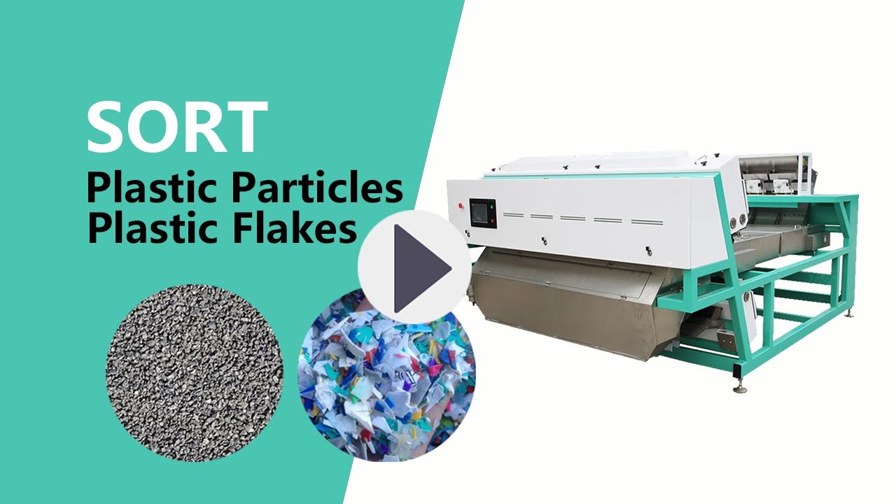 SG Belt Type Plastic Sorting Machine / Plastic Color Sorter - YouTube