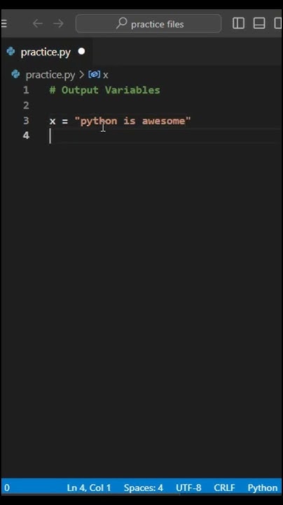 Output Variables Python Code Coding Programming Python3 Pythonprogramming