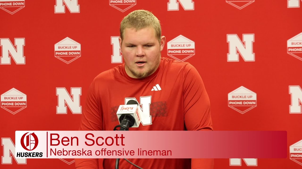Nebraska's Ben Scott full press conference from Sept. 12th, 2023 - YouTube