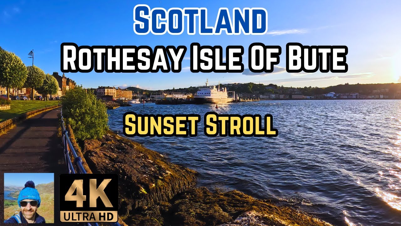 Experience Waves Of Relaxation In Rothesay Isle Of Bute Scotland - YouTube