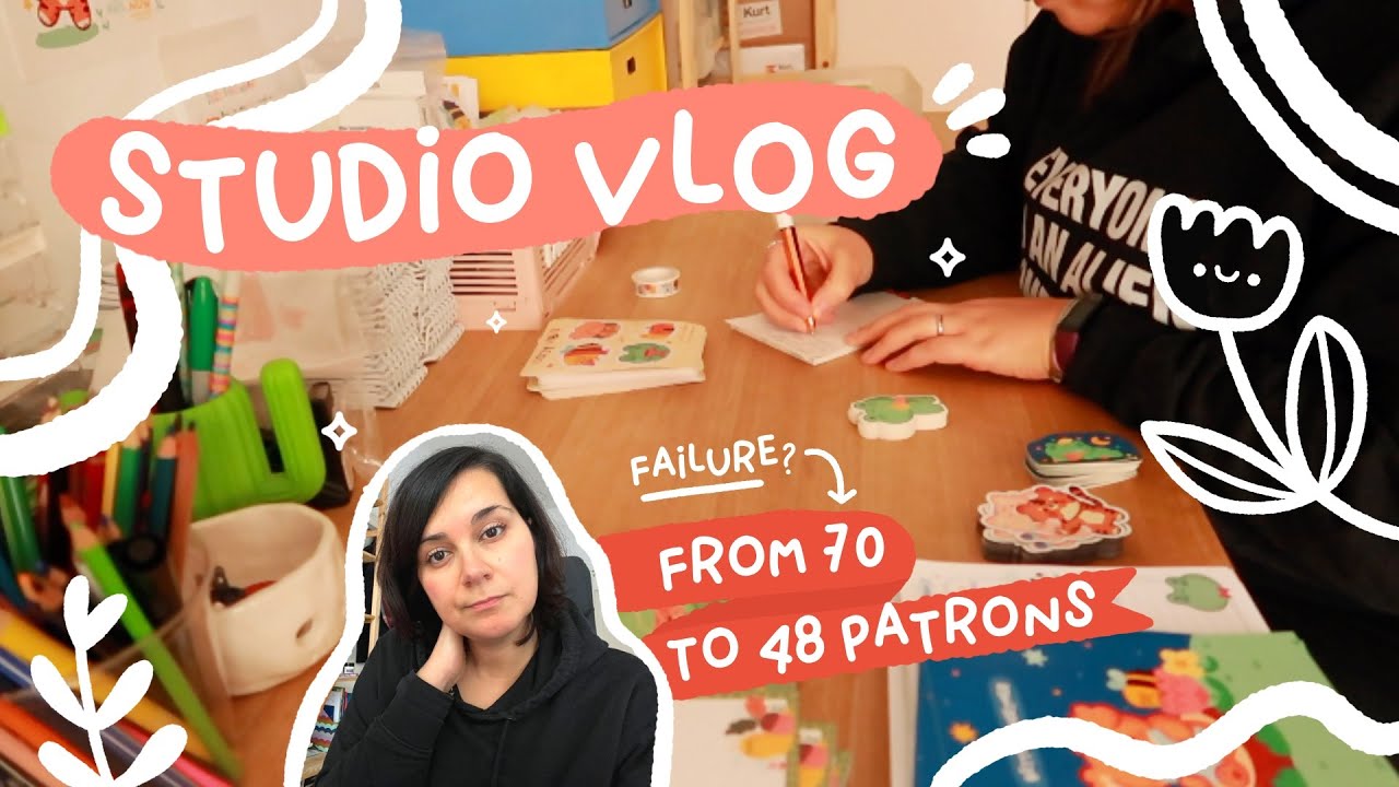 STUDIO VLOG: Starting the new year slowly + Patreon failure? - YouTube