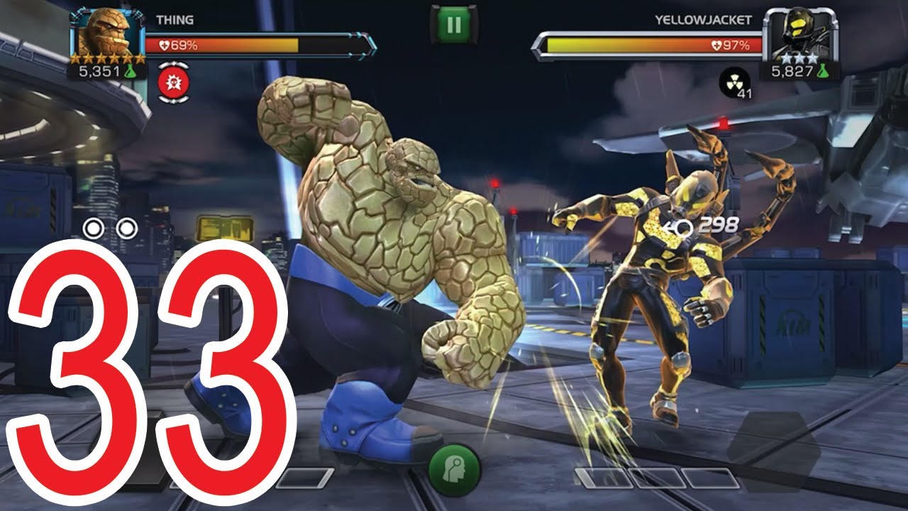 Thing vs Yellowjacket | Marvel Contest of Champions Gameplay ...