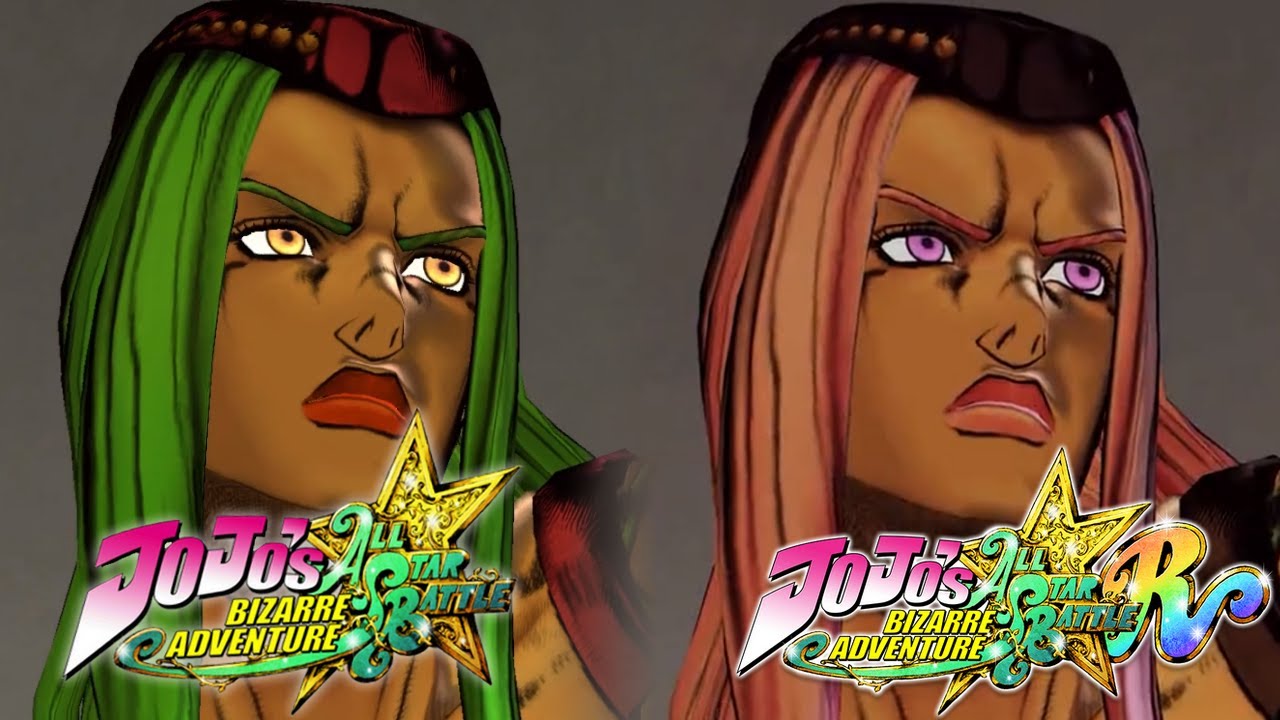 Narciso Anasui Visuals & Special Move Comparison - JJBA: All Star ...