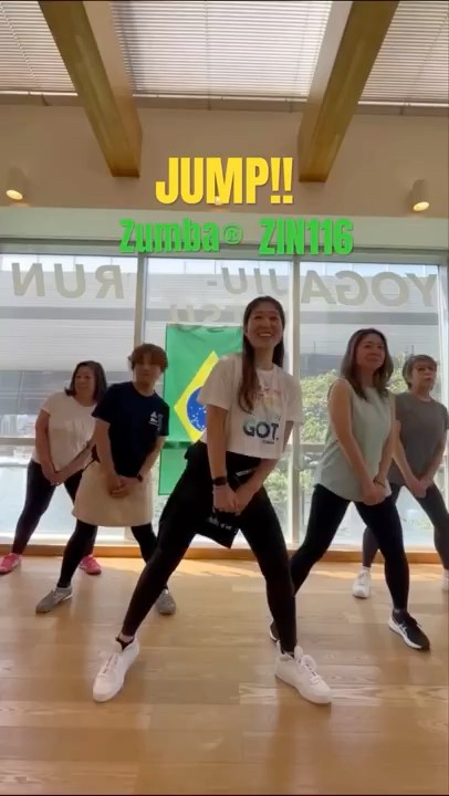 JUMP #zumba #zumbafitness #dance #ズンバ #ダンスフィットネス - YouTube