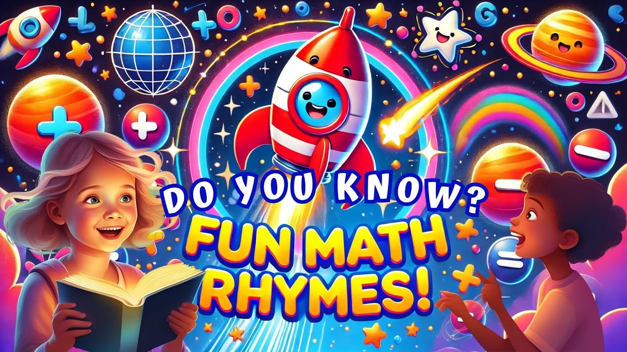 🚀 Fun & Easy Math Rhyme for Kids! Sing Along 🚀 - YouTube